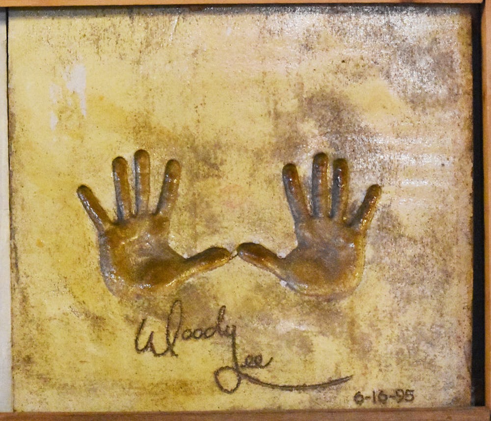 World Famous "Wall of Fame" Handprints at Billy Bob's Texas